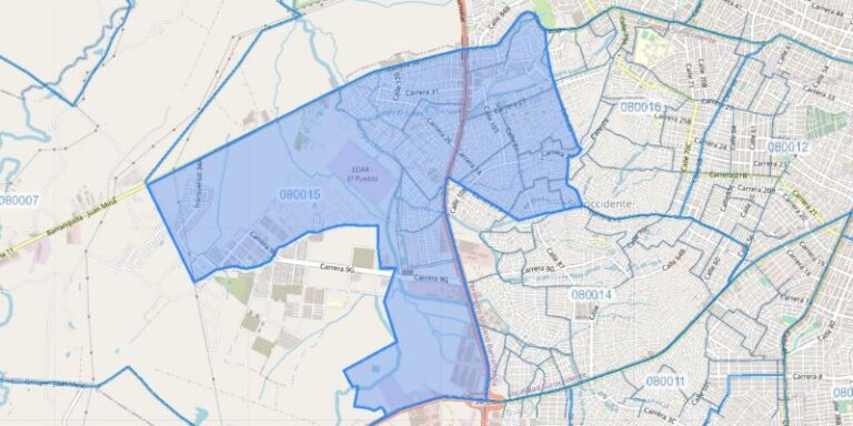 Código Postal Barrio Los Olivos de Barranquilla 2024