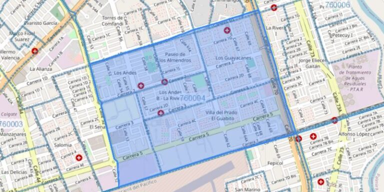 Código Postal Barrio Villa del Prado de Cali 【 2025